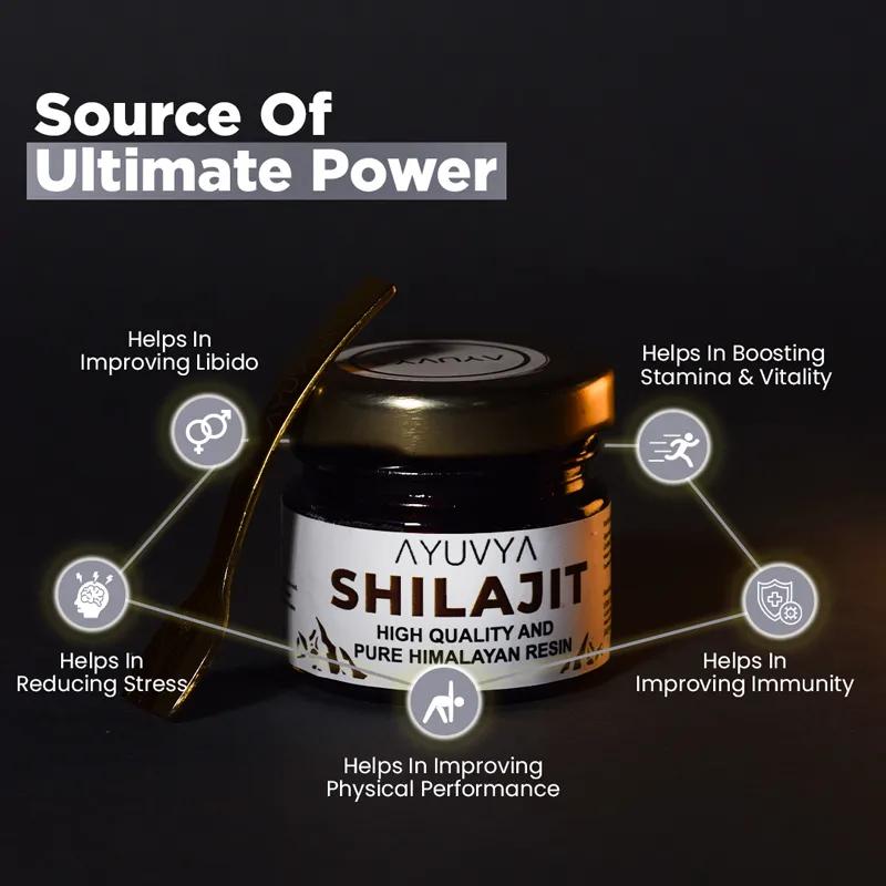 Pure Ayurvedic Shilajit (Himalayan Resin): Best Himalayan Shilajit ...